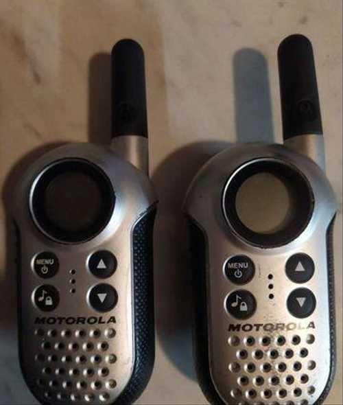 2 рации Motorola tlkr T4