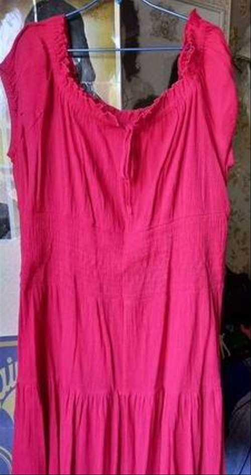Платье красное 60