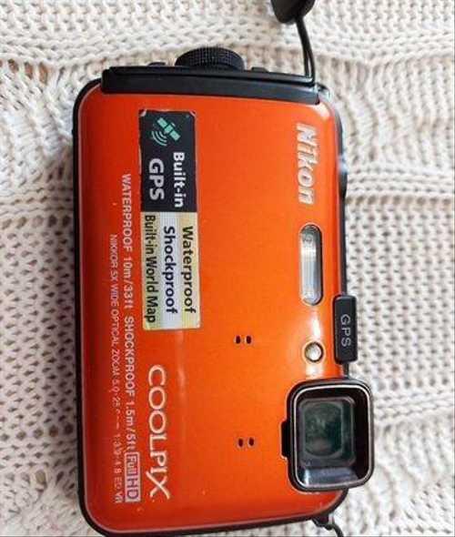 Подводный ударопрочный Nikon Coolpix AW100 GPS