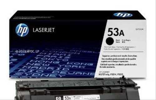 Оригинальный картридж HP 53А Q7553A
