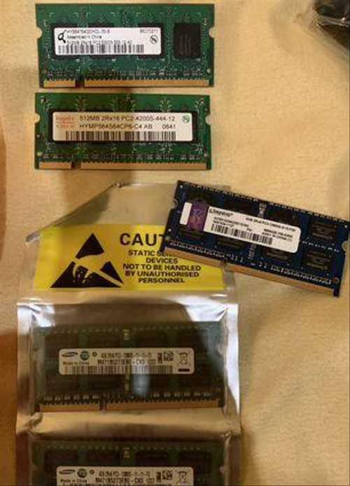 Оперативная память so-dimm ddr ddr2 ddr3