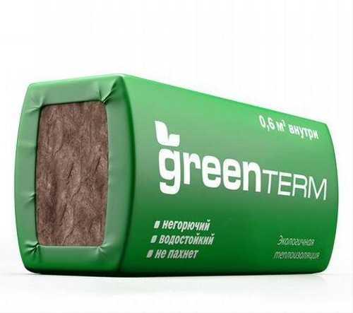 Теплоизоляция greenterm плита 50х610х1230мм (12м2)
