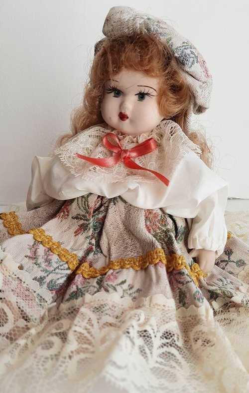 Кукла фарфоровая 22см (Италия)