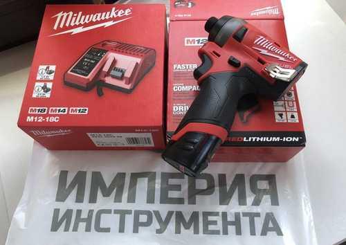 Аккумуляторный импульсный винтоверт Milwaukee M12