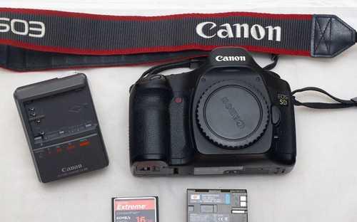 Canon 5D +16gb полный кадр в отличном состоянии