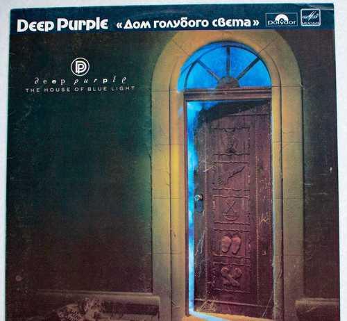 Грампластинка Deep purple. Дом голубого света