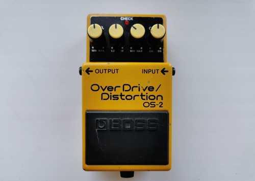 Гитарная педаль Boss OS-2 Overdrive Distortion