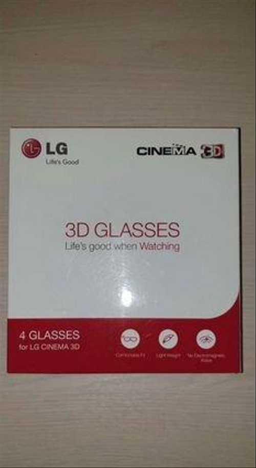 Очки LG cinema 3D AG-F310