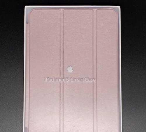 iPad mini 5 2019 Чехол Кожа Rose Gold Розовый