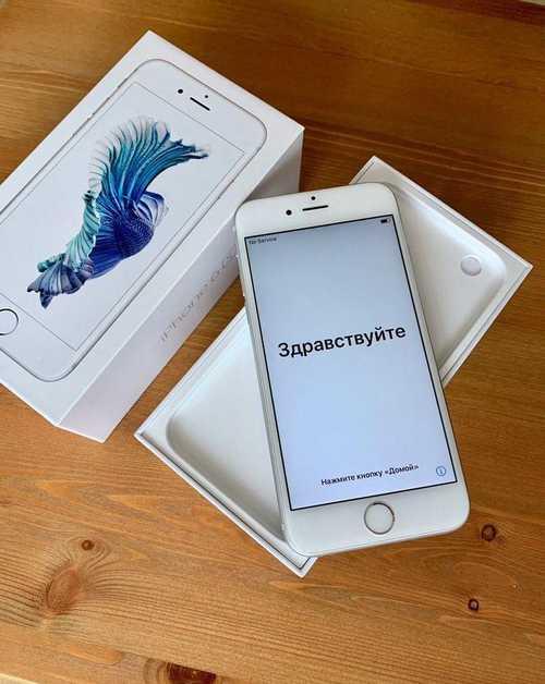Свежий iPhone 6s 128gb