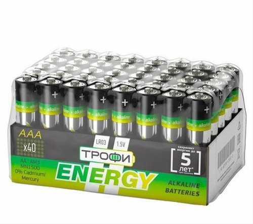 Трофи LR03/06-4S energy Alkaline батарейка