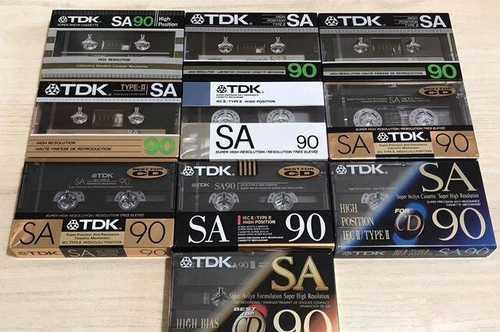 Аудиокассеты TDK SA 90 антология 1982-1992 годы