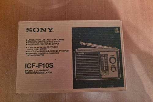 Радиоприемник Sony iCF-F10S