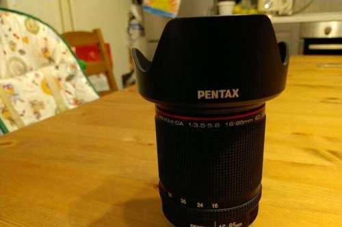 Объектив Pentax DA 16-85mm HD WR