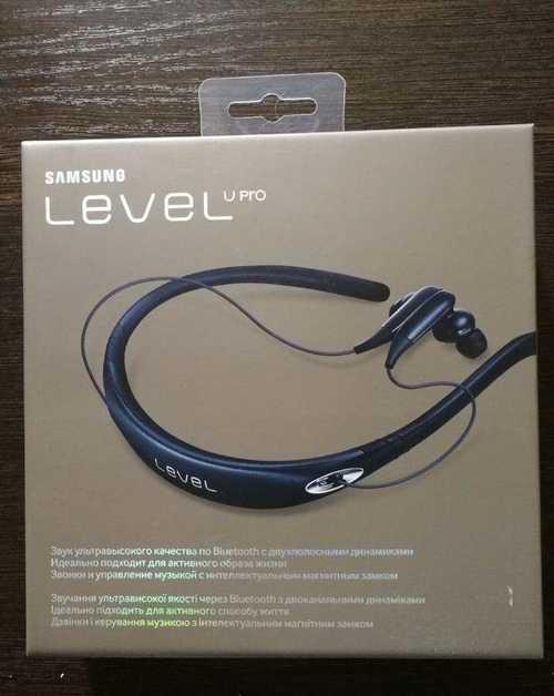 Беспроводные наушники Samsung Level U Pro black