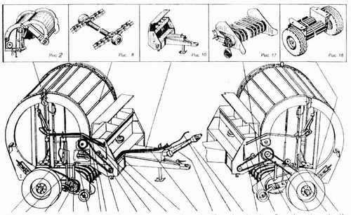 Запчасти к пресс подборщику прф