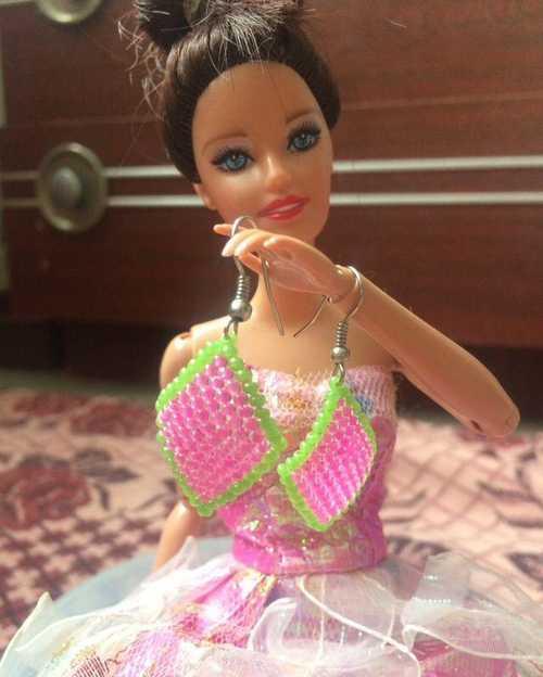 Яркие серьги