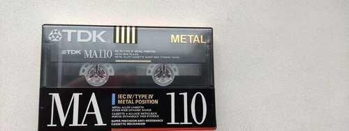 Аудиокассета TDK MA 110 New & Black. USA Market