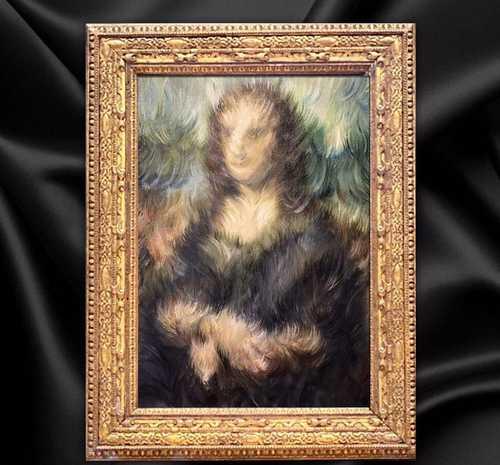 Картина Мона Лиза Джоконда маслом на холсте