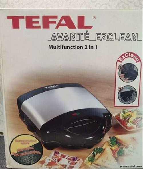 Вафельница-сендвичница tefal