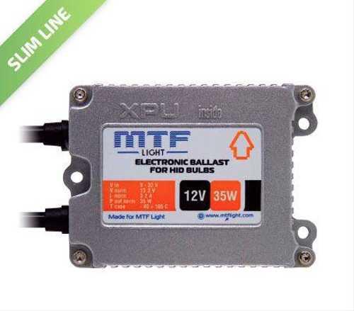 Блок розжига MTF Light Slim 12V 35W XPU (XPU1235) для газоразрядных ксеноновых ламп H-серии и HB-серии - универсальный, тонкий корпус, контролер XPU