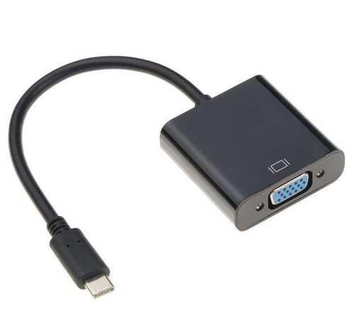 Адаптер USB 3.1 Type C или Thunderbolt 3 в VGA