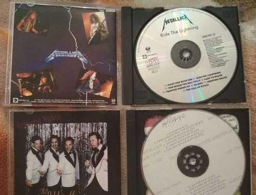 Музыкальные cd диски Metallica