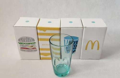 Стаканы McDonalds голубые 4 шт