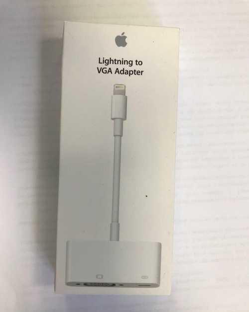 Адаптер Apple Lightning to VGA Adapter MD825ZM/A