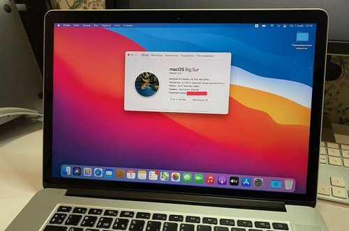 Mackbook Pro 15 Retina, Mid 2015, i7/16Gb/256