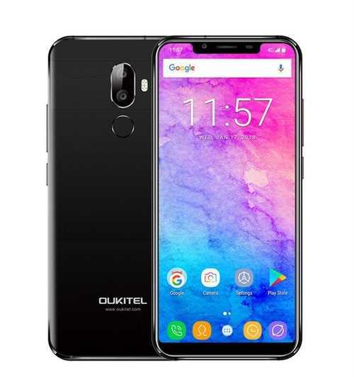 Oukitel U18 Black 5.85" 4/64GB 4000mAh новый