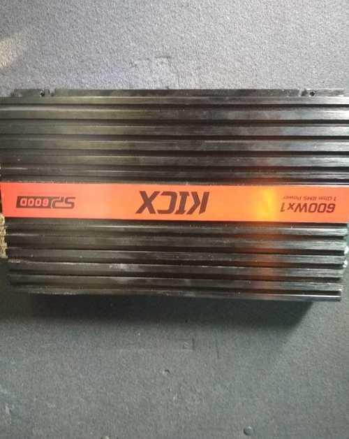 Усилитель kicx sp600d(моноблок)