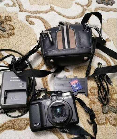 Компактный фотоаппарат canon PowerShot G10
