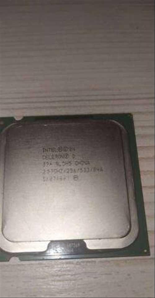 Процессор Intel celeron