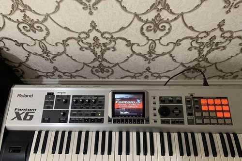 Синтезатор Roland Fantom X6