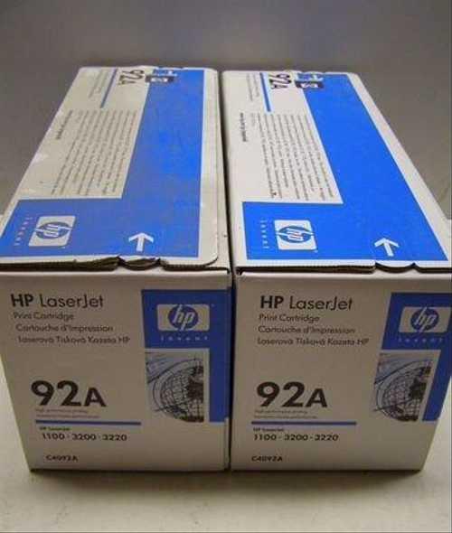 Картридж HP 92A (ориг. C4092A)