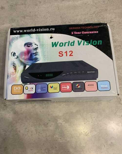 Цифровой спутниковый ресивер World vision S12