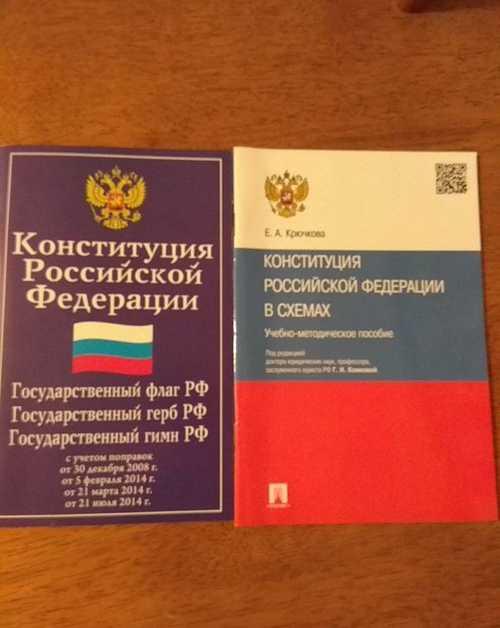 Конституция РФ и конституционное право в схемах