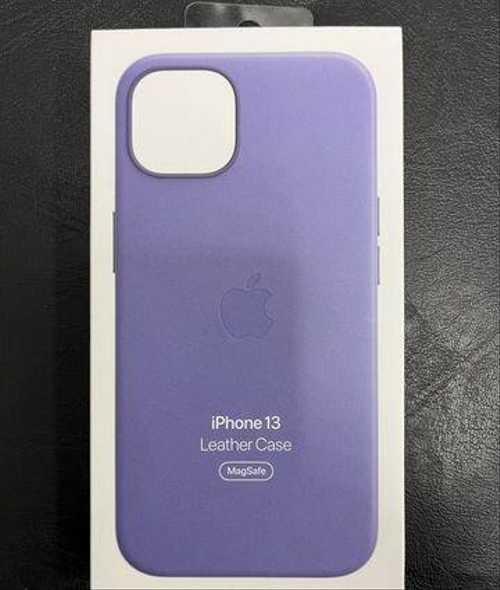 Чехол-накладка Apple MagSafe кожаный для iPhone 13