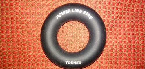 Эспандер torneo power line 25 kg