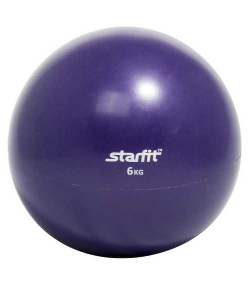 Медбол StarFit GB-703, 6 кг, фиолетовый