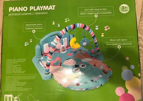 Игровой коврик с пианино "baby Go" piano playmat