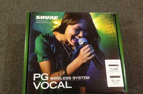 Радиомикрофон Shure BLX24E/PG58 M17 новый