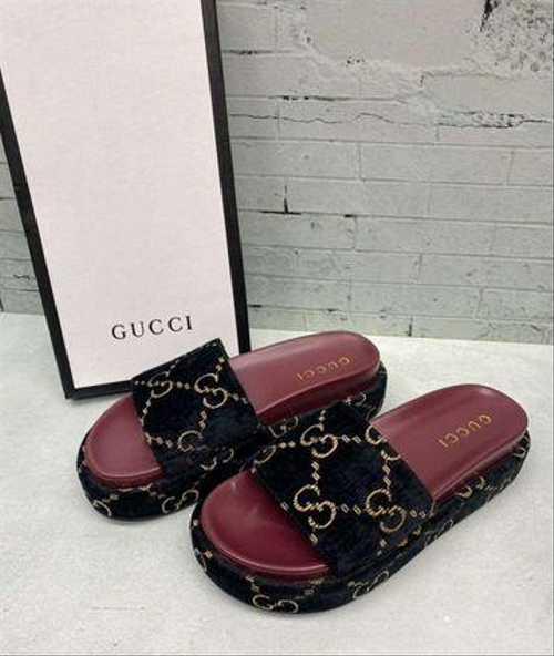 Сланцы женские Gucci