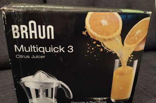 Соковыжималка Braun Multiquick 3