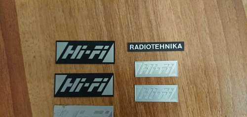 Шильдики HI-FI, Radiotehnika