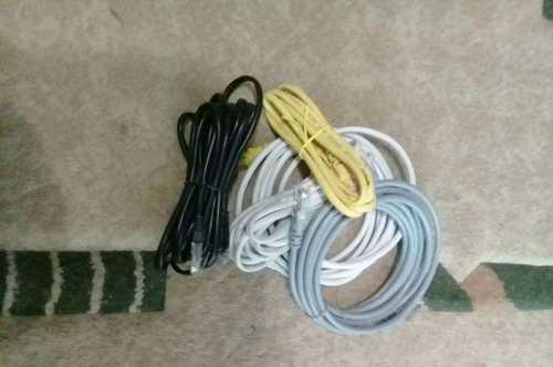 Патчкорд литой плоский UTP patch cord cat.5e flat