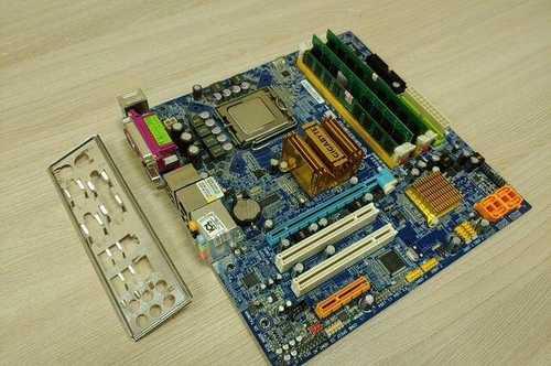 Материнка/процессор/оперка Gigabyte/Xeon 5430/8gb