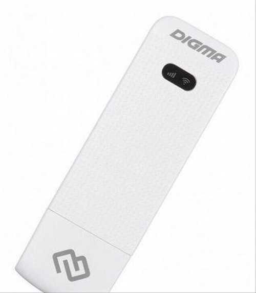 Digma модем 3G/4G Dongle White (DW1961)