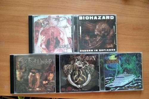 CD диски с металл музыкой